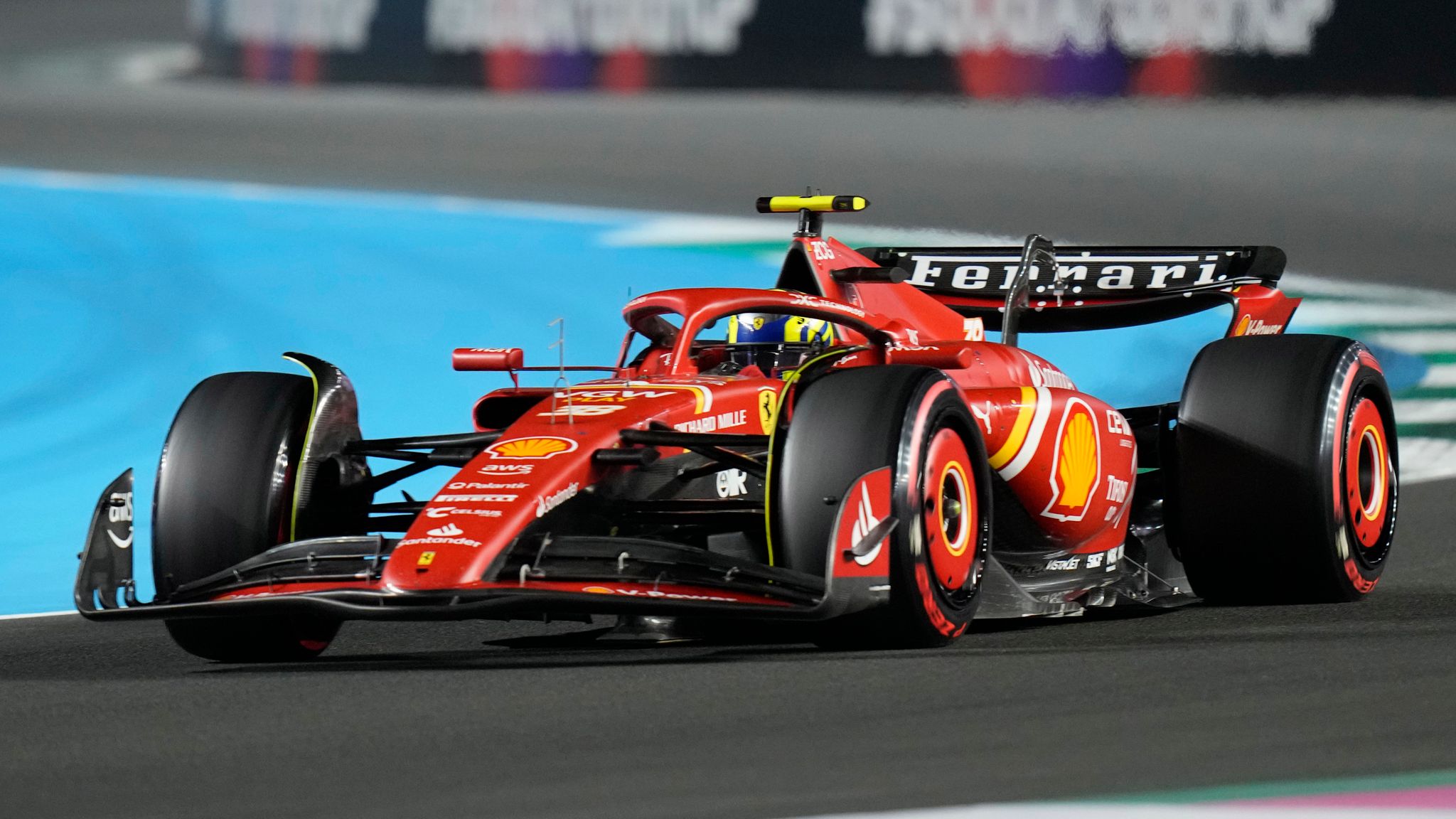 British teenager Oliver Bearman replaces Carlos Sainz for Ferrari in ...