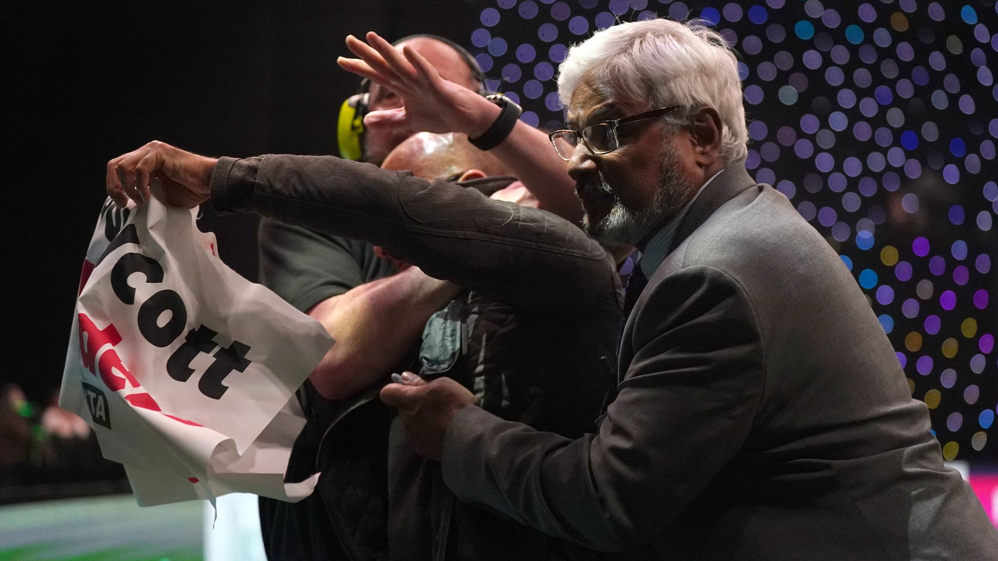 PETA protesters removed from Crufts Dog Show | UK News | Sky News