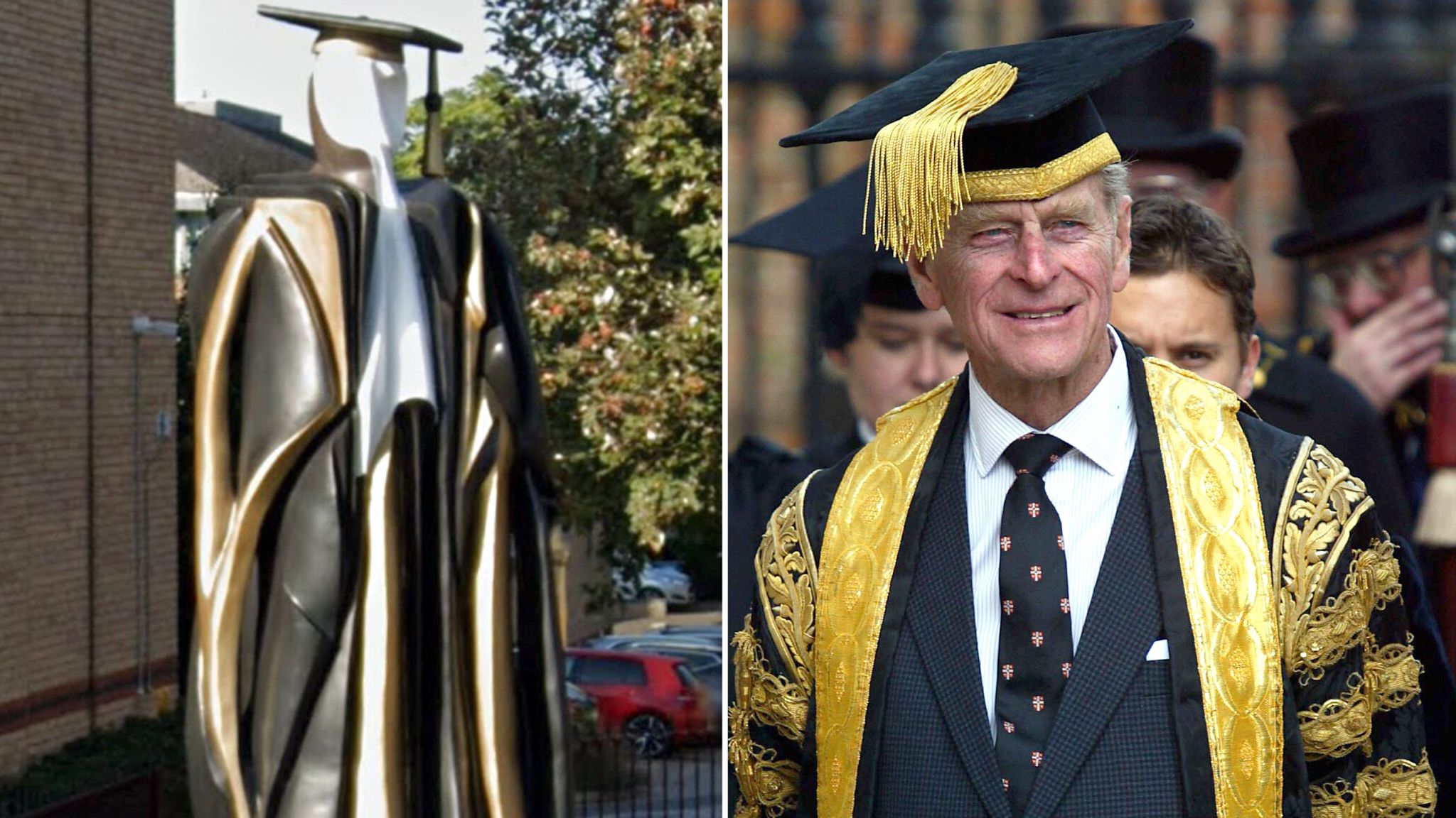 Prince Philip The Don Statue To Be Removed For Second Time After Prince Philip The Don Statue To Be Removed For Second Time After