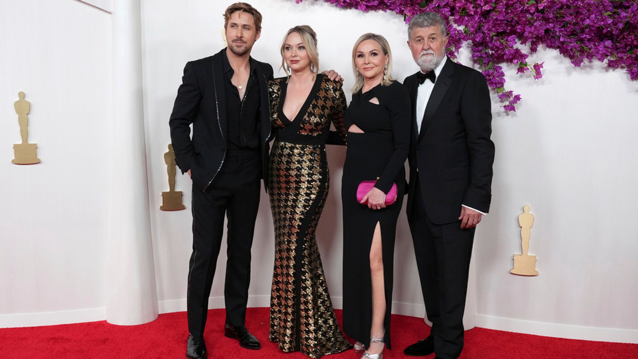 Stars who took their families to the Oscars | Ents & Arts News | Sky News