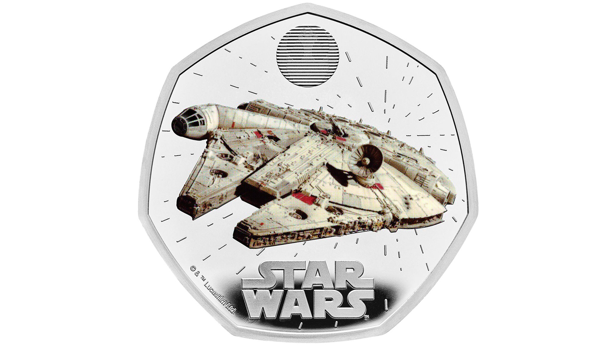 Star Wars: Royal Mint unveils new Millennium Falcon coins | UK News ...