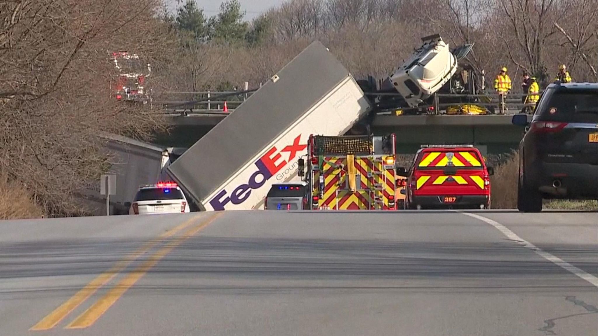 Incidente Camion Fedex FedEx Operations Back Online After Disruptions