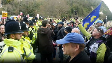 Far-right groups 'hijacking' anti-migrant protests - including ...