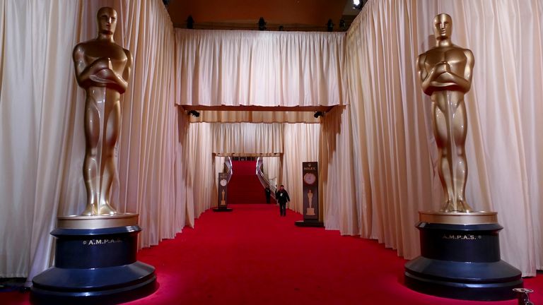 Oscars Red Carpet Backdrop Step And Repeat Red Carpet Oscar Red
