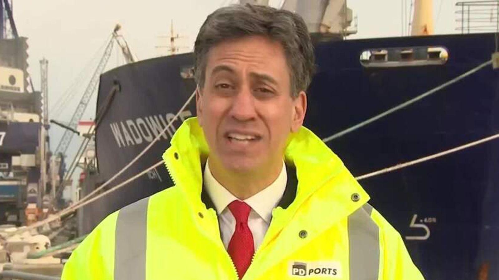 Labour's Ed Miliband tells Sky News there are bigger issues than the ...