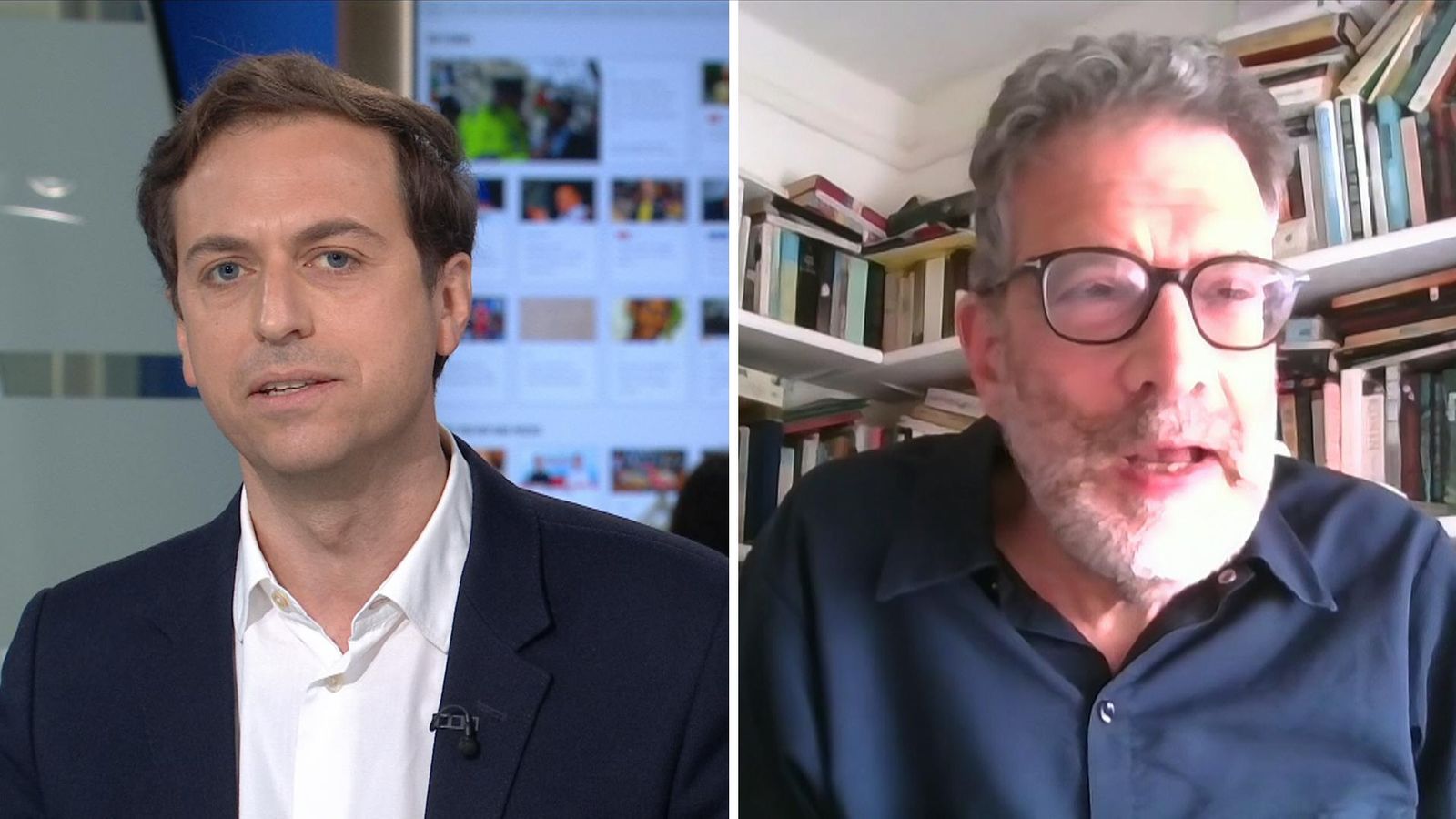 Antisemitism row: Gideon Falter goes head-to-head with march organiser ...