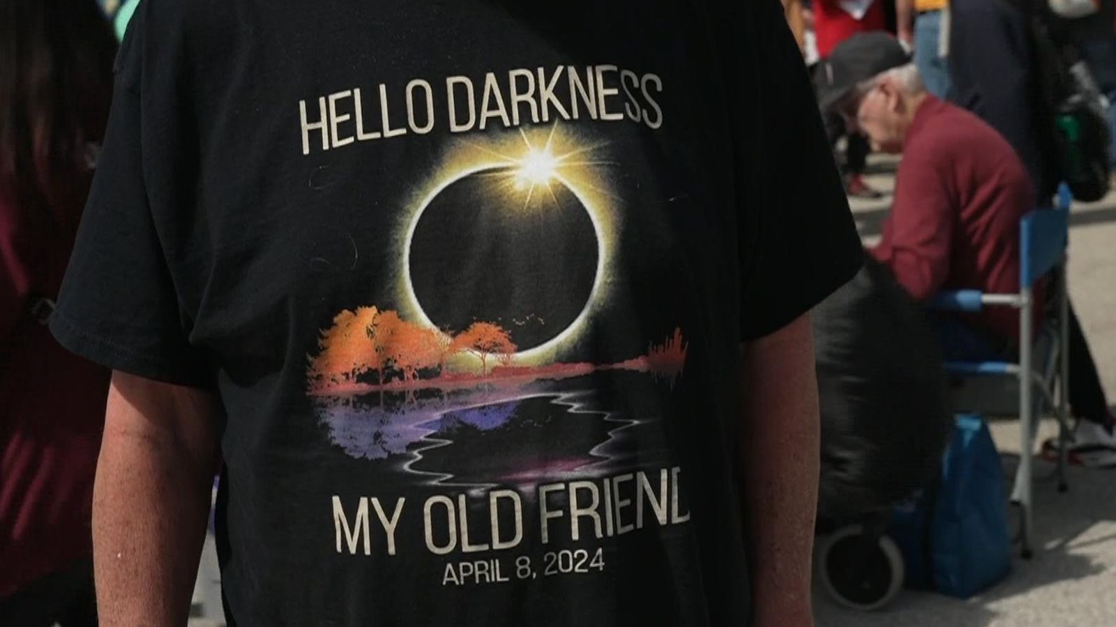 Incredible footage of total solar eclipse from space - and when the ...