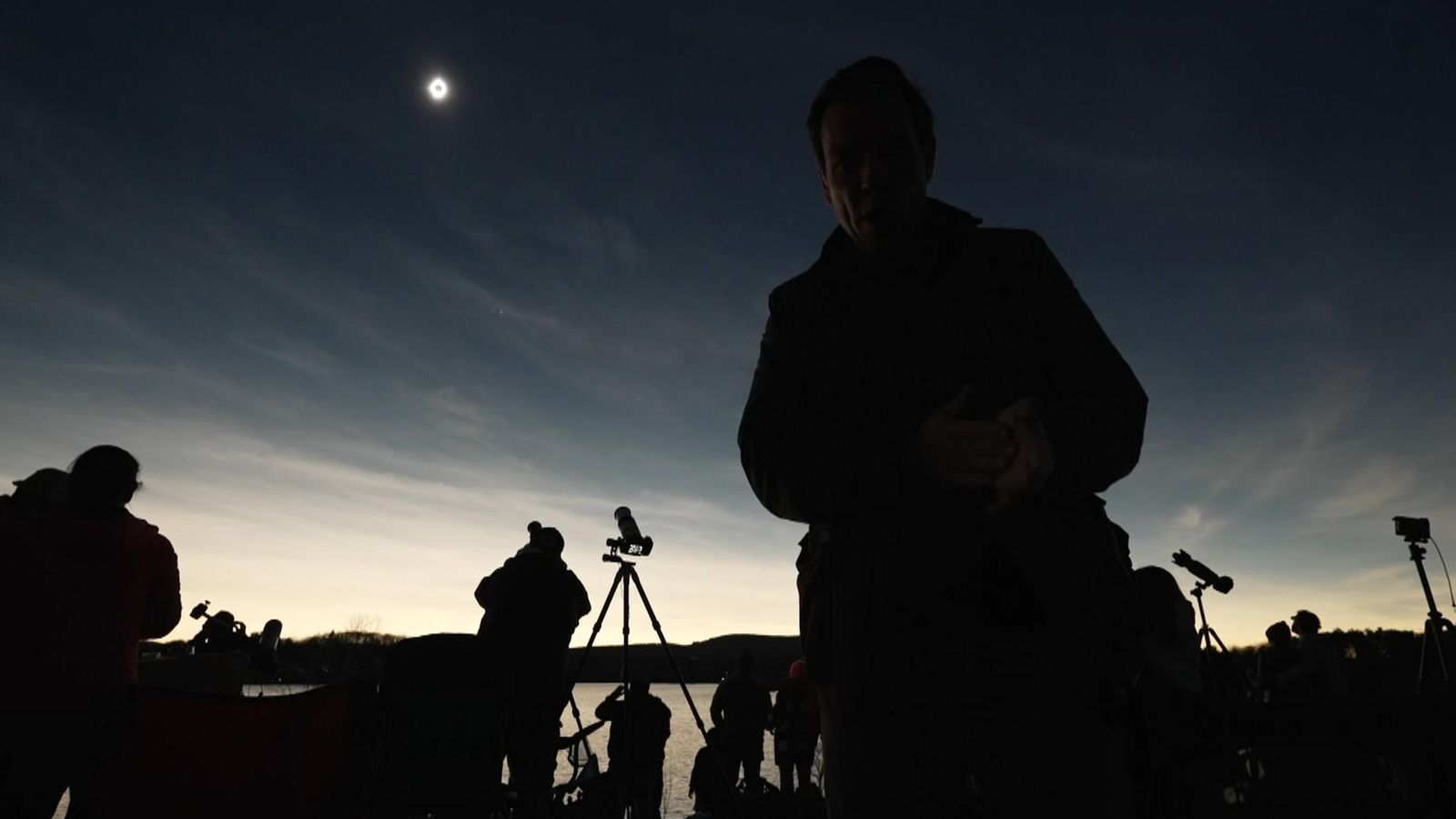 Total eclipse at Vermont lake was a breathtaking and unifying ...