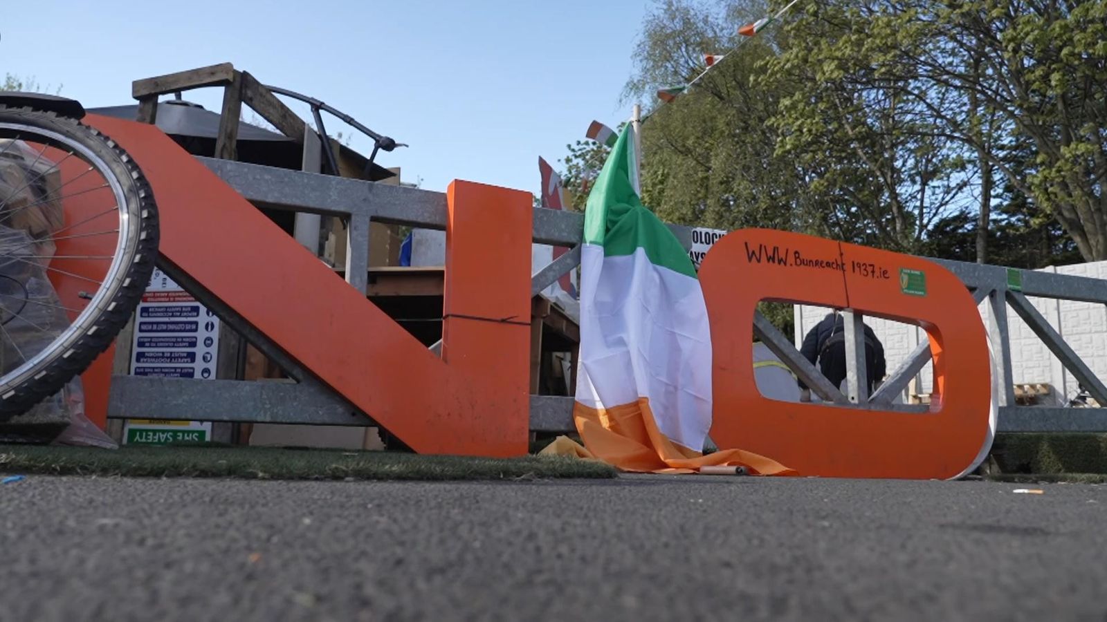 Anti-immigrant camp in Dublin 'not about racism', residents say | World ...