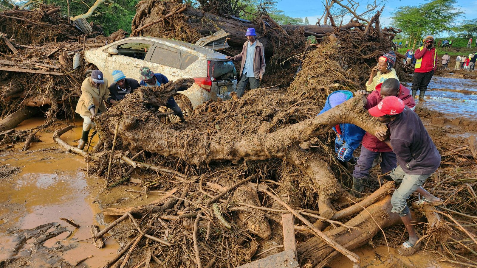 Kenya: Dozens killed after dam collapses as floods cause widespread ...