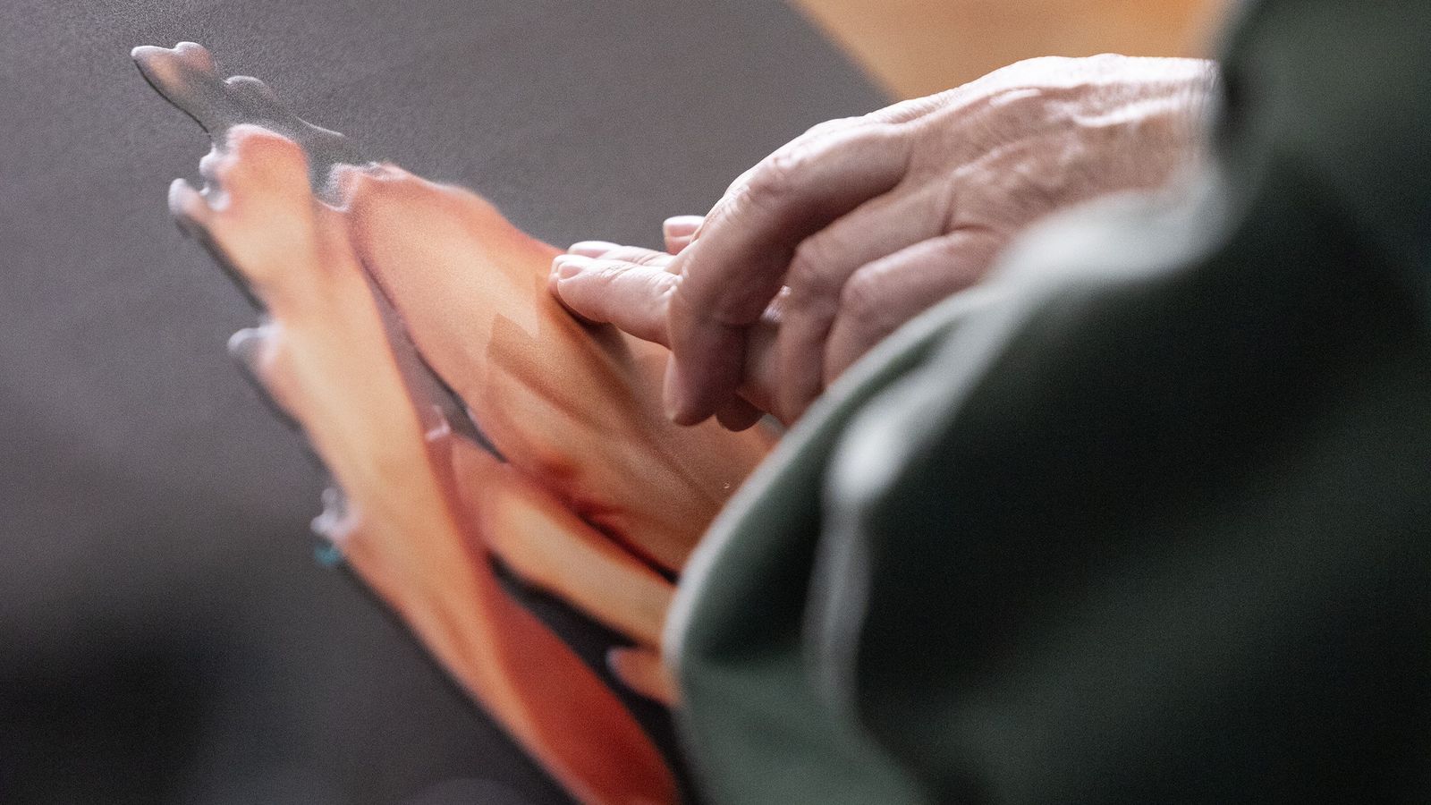 'I'm visually impaired, but I got to see my unborn baby': Blind ...