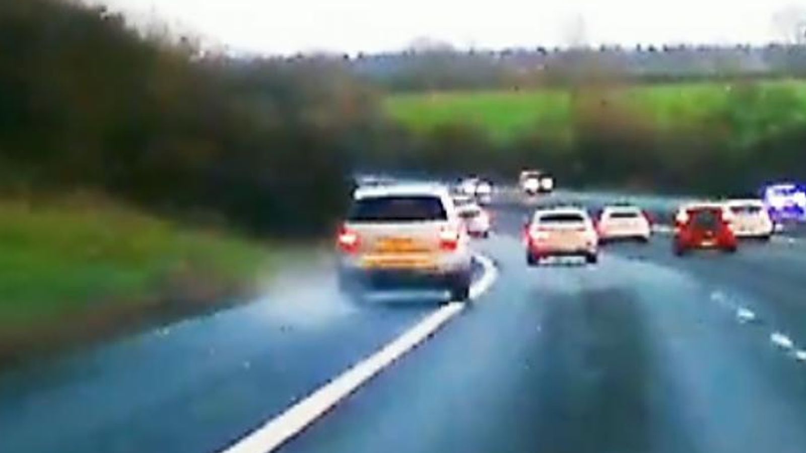 M40: Drunk driver in sweary tirade to police and public during arrest ...