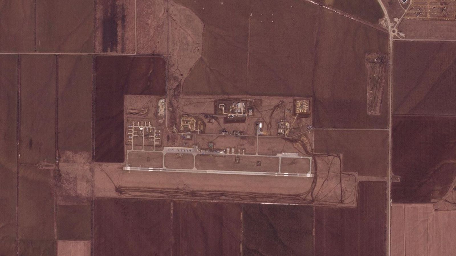 Ukrainian forces strike military airfield in Russia amid 'sustained ...