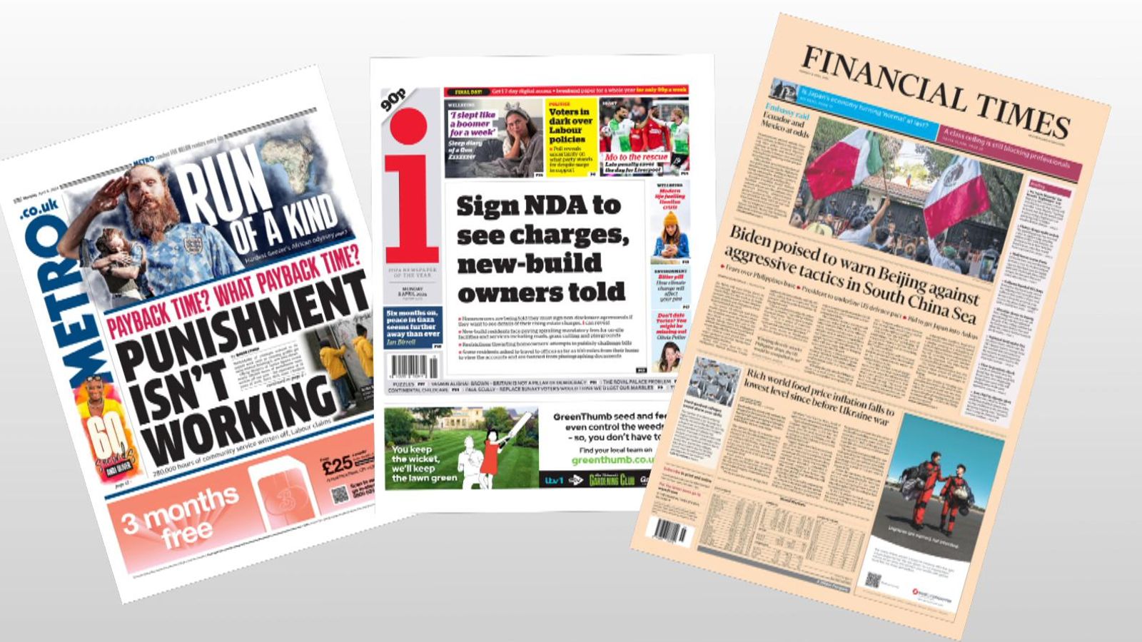 Press Preview: Monday's papers | News UK Video News | Sky News