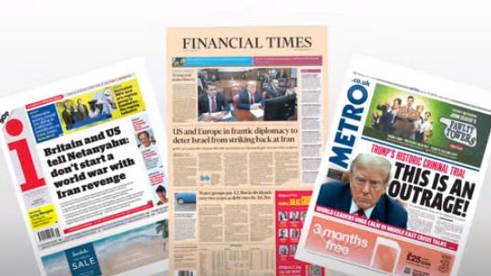 Press Preview: Tuesday's papers | News UK Video News | Sky News