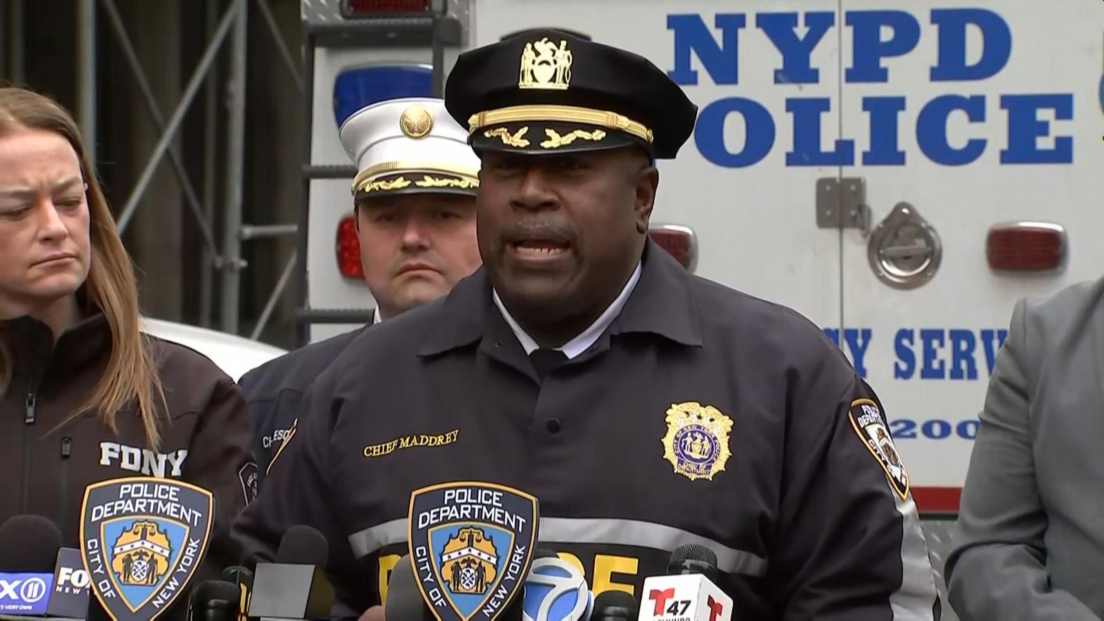 New York: Man in critical condition after throwing conspiracy theory ...