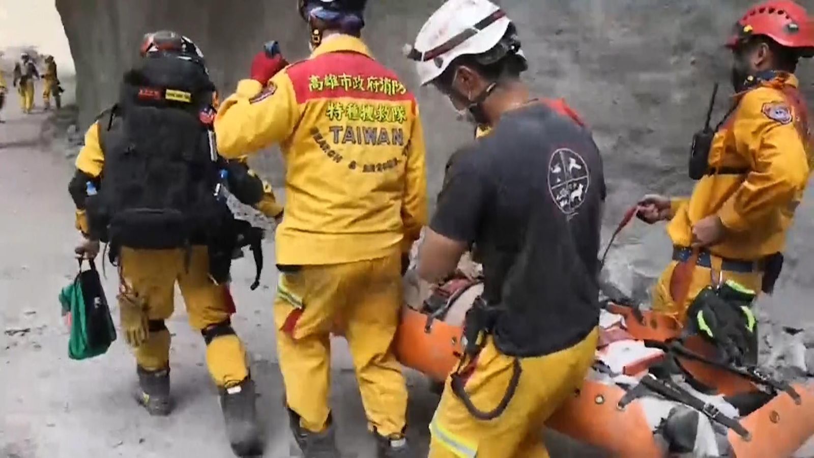 Rescuers work across Taiwan after magnitude 7.2 earthquake | World News ...