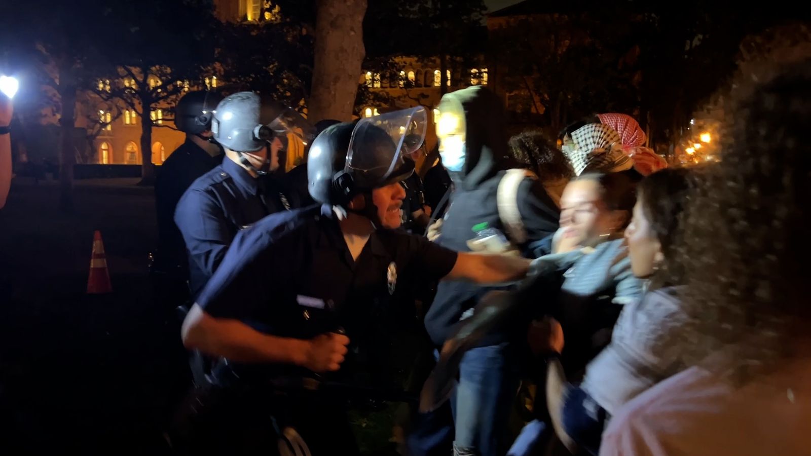 Dozens arrested in US as student protests over Gaza spread across ...