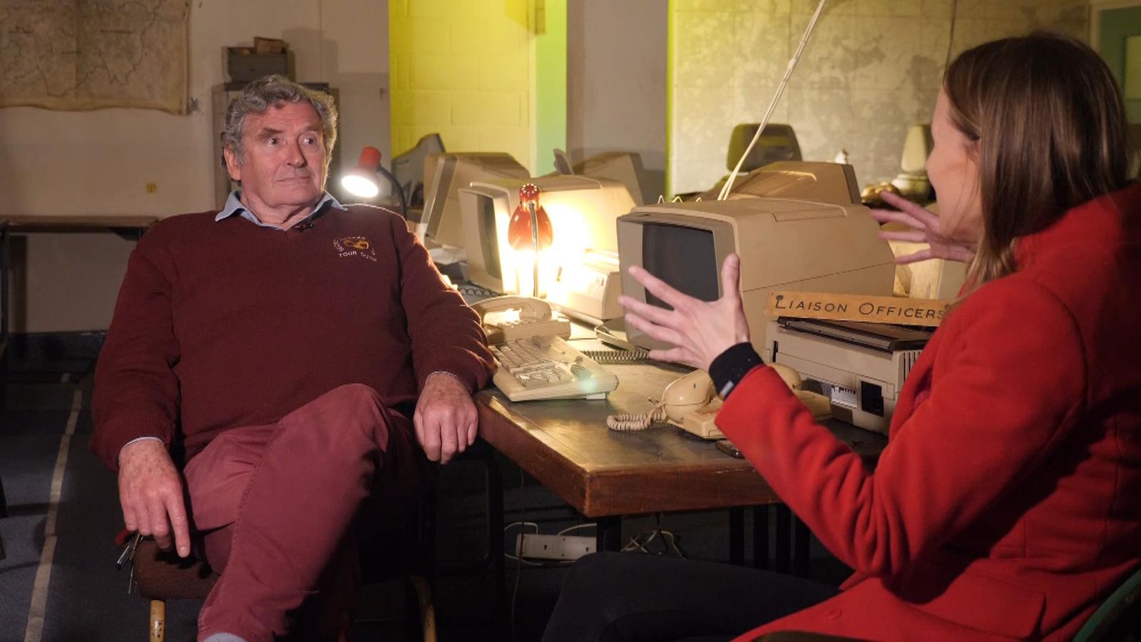 Sky's Deborah Haynes travels to an old nuclear bunker once part of a ...