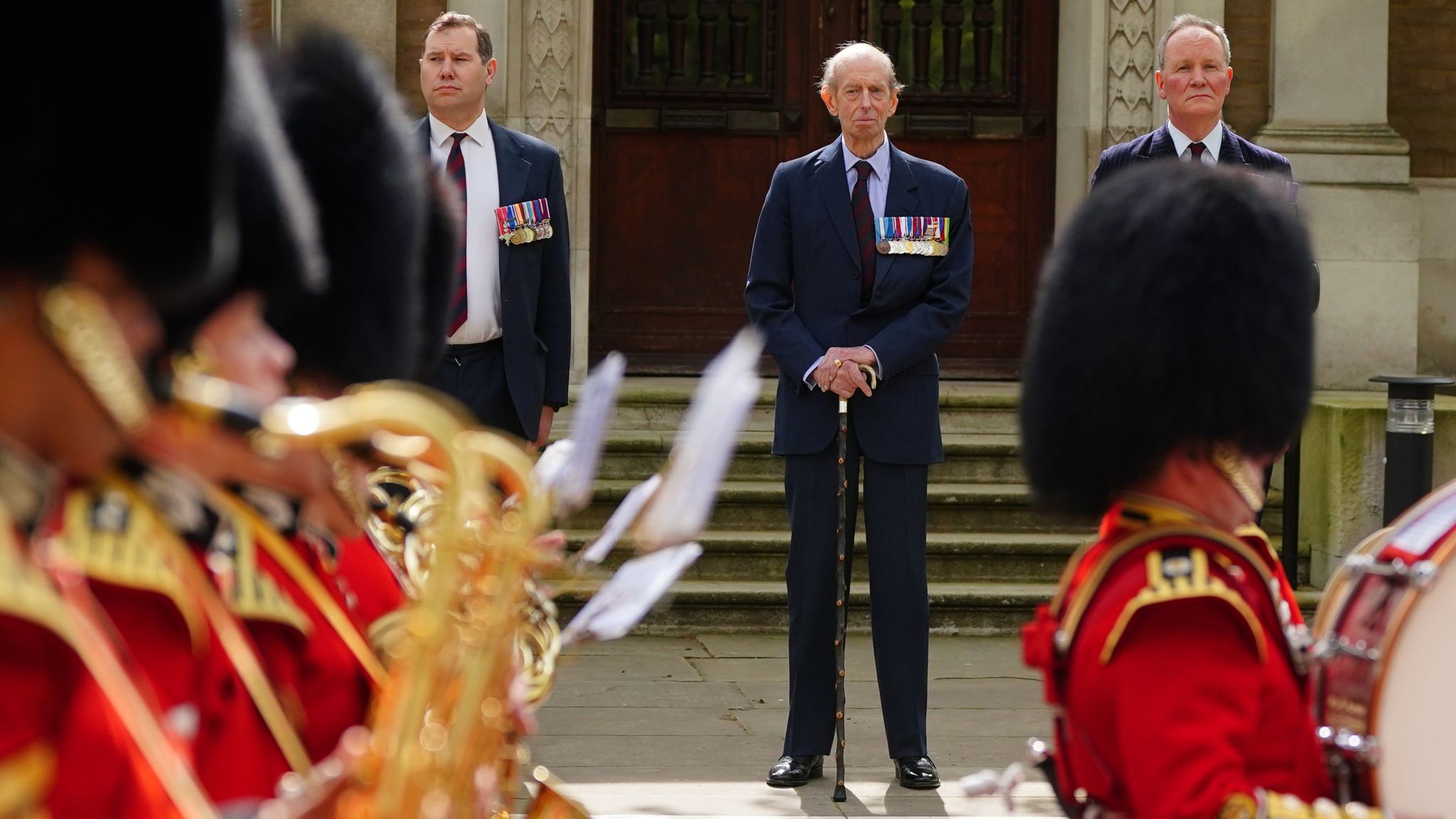 Duke of Kent steps down as Colonel of the Scots Guards at 88 | UK News ...