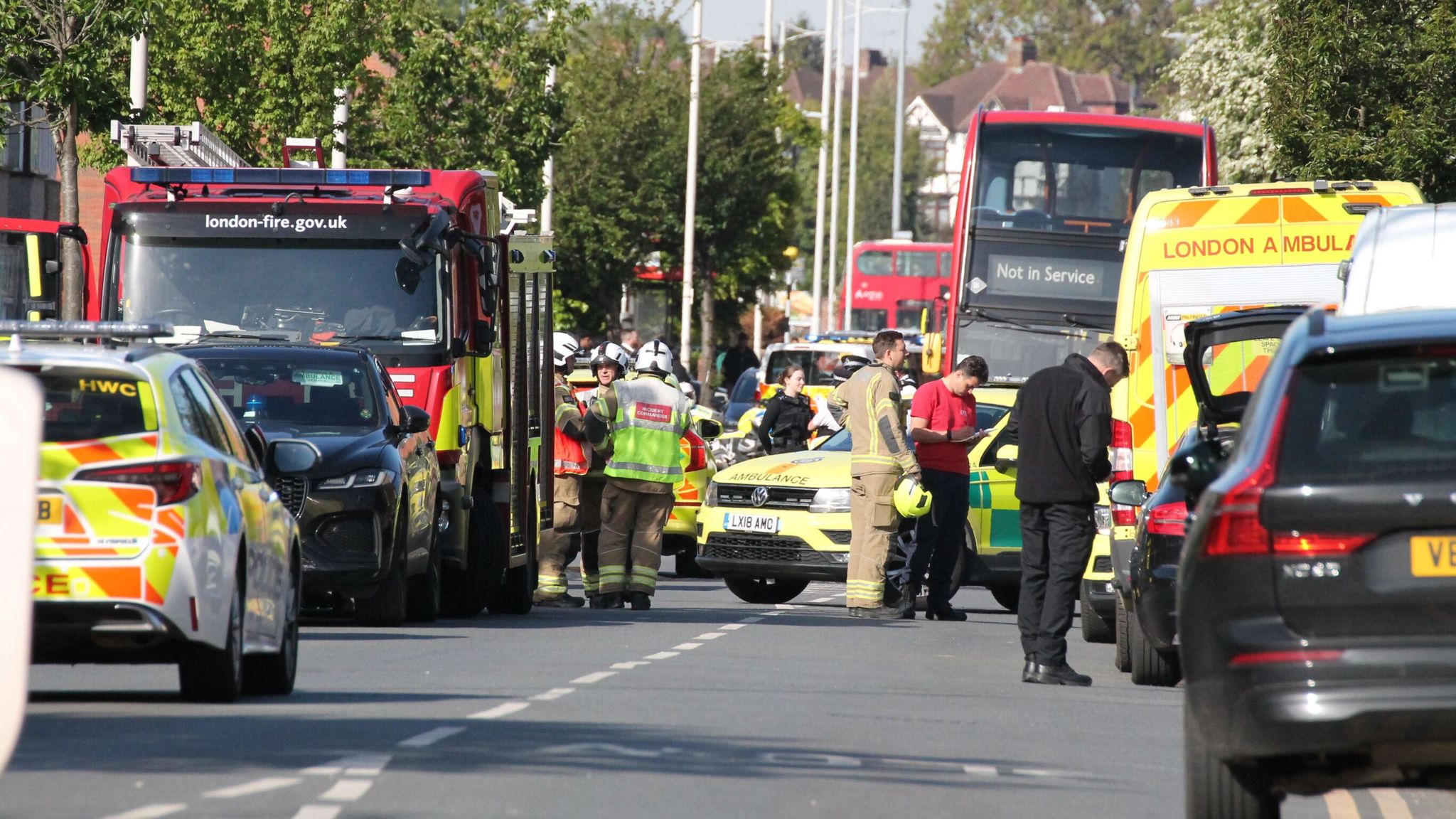 Hainault sword attack: Child dies and four taken to hospital after ...