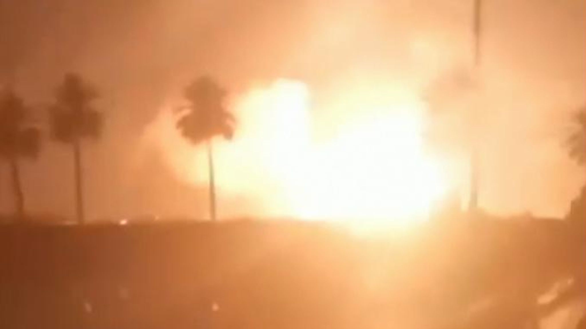 Injuries and 'material losses' after large explosion at Iraq military ...