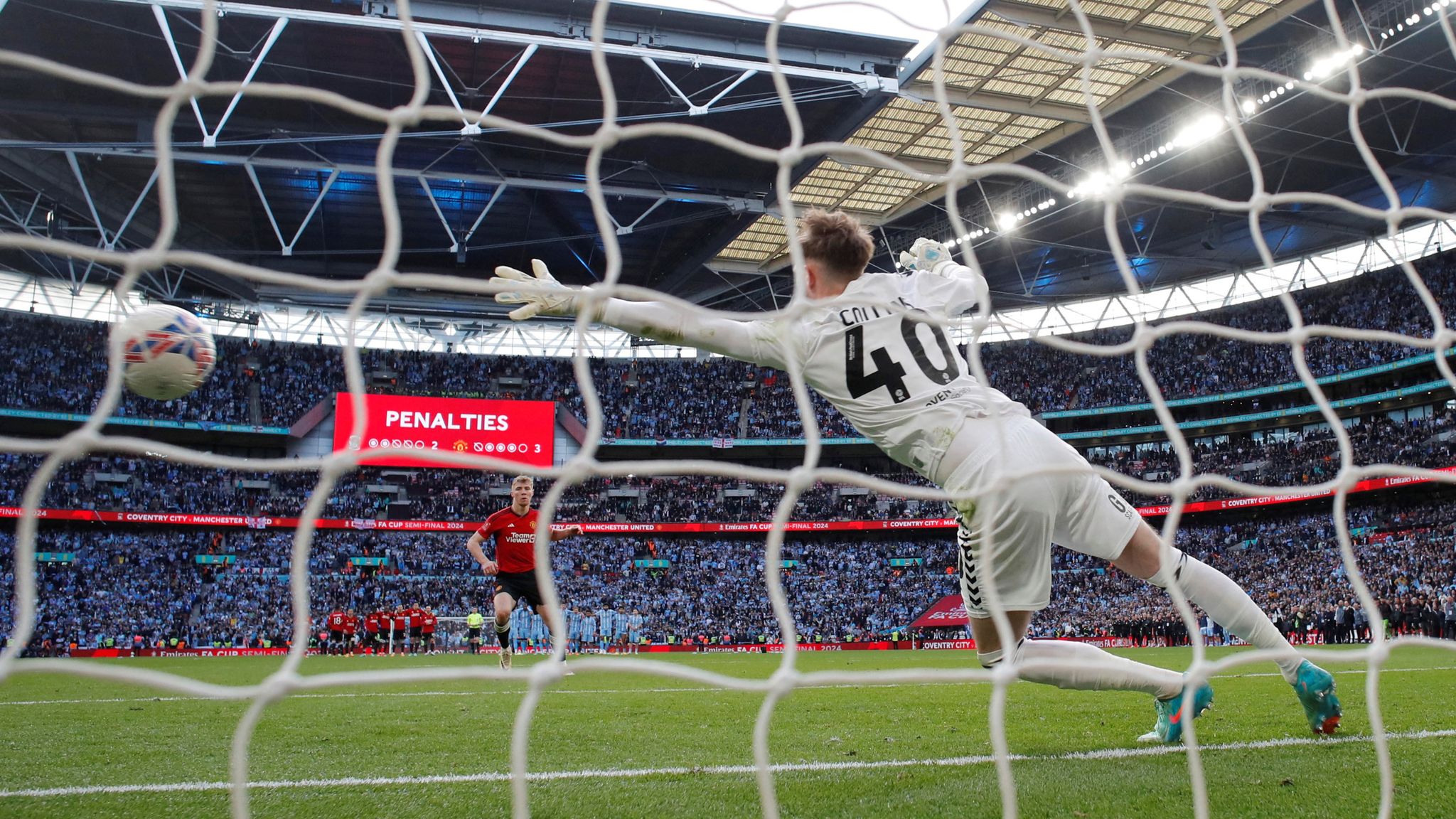 Heartbreak for Coventry City as they lose to Manchester United in ...