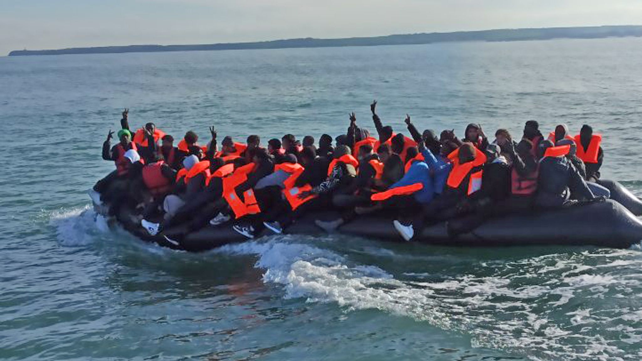 Five dead on migrant boat trying to cross the Channel - as 'father saw daughter die before him ...