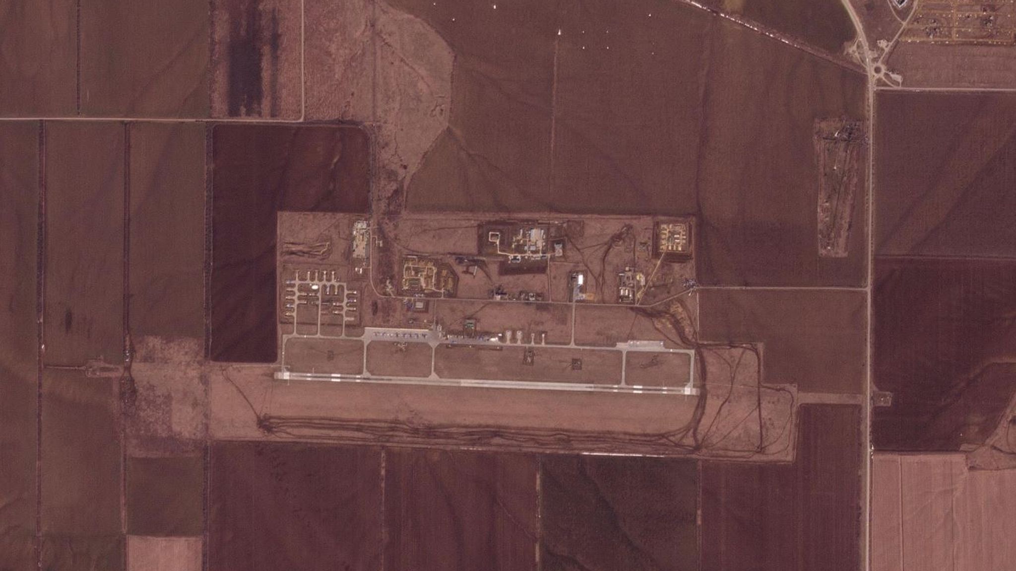 Ukrainian forces strike military airfield in Russia amid 'sustained ...