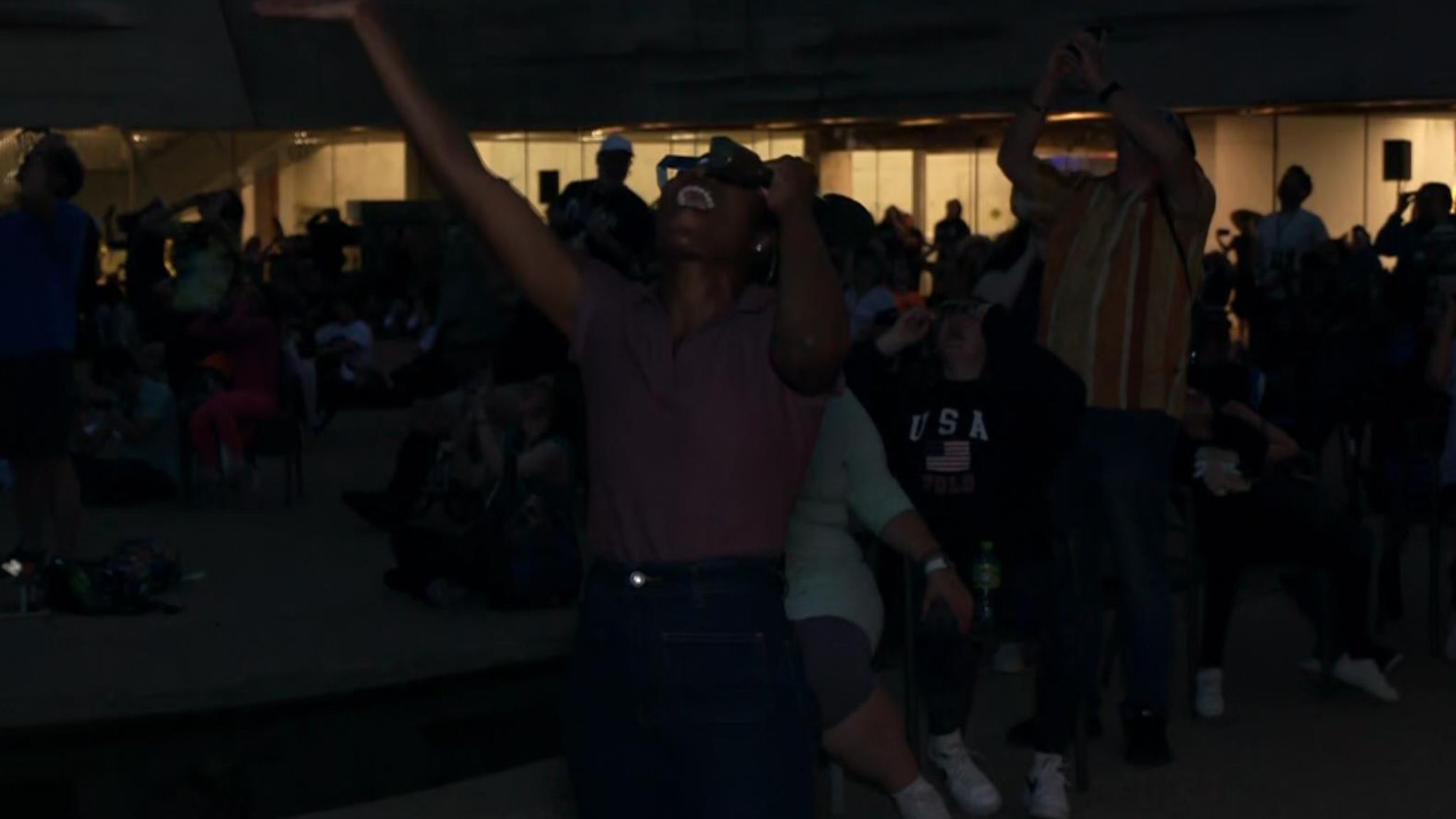 Incredible footage of total solar eclipse from space - and when the ...