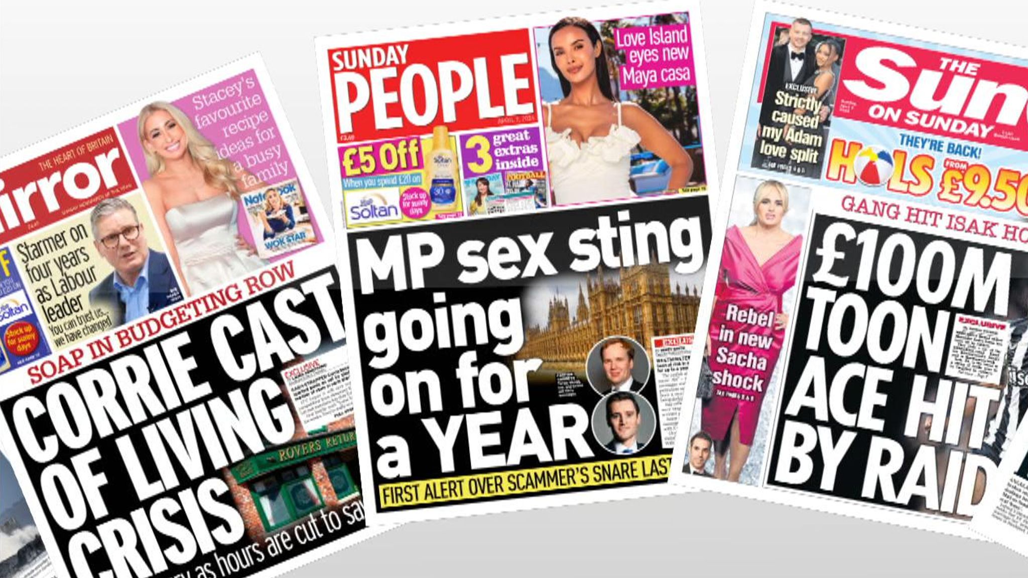 Sunday's national newspaper front pages | UK News | Sky News