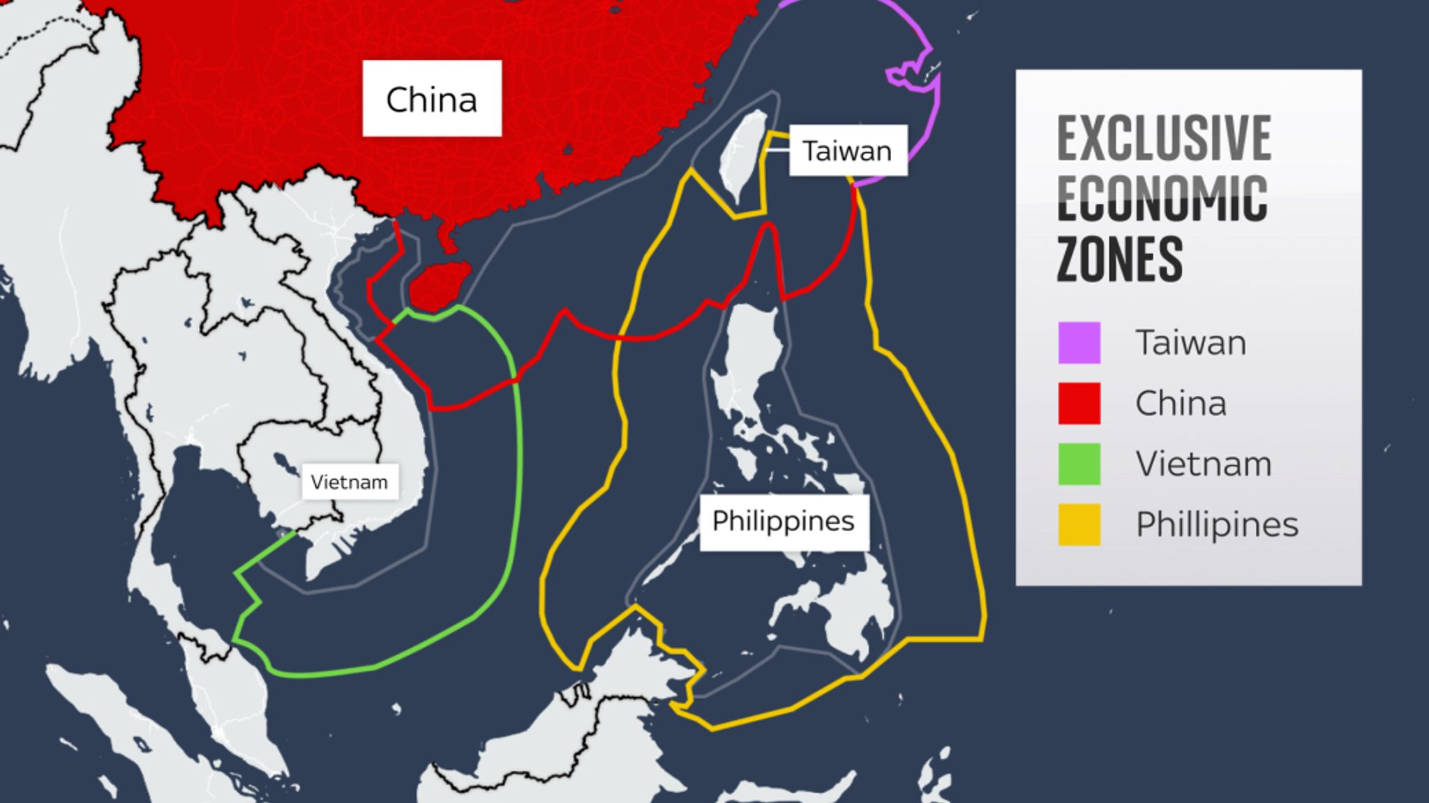 Why has the South China Sea become so contentious? | World News | Sky News