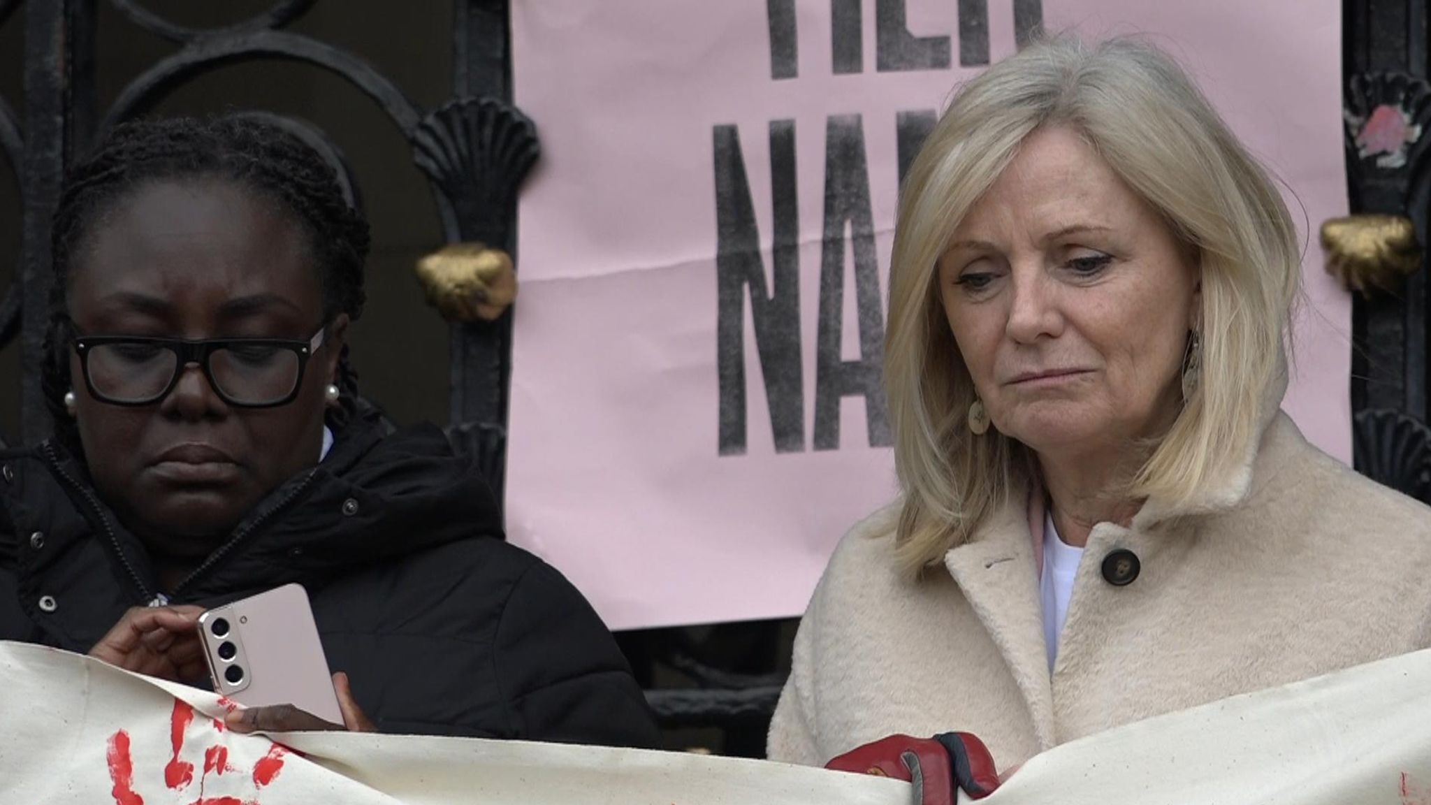 Vigil held for mother who was stabbed to death in Bradford while ...