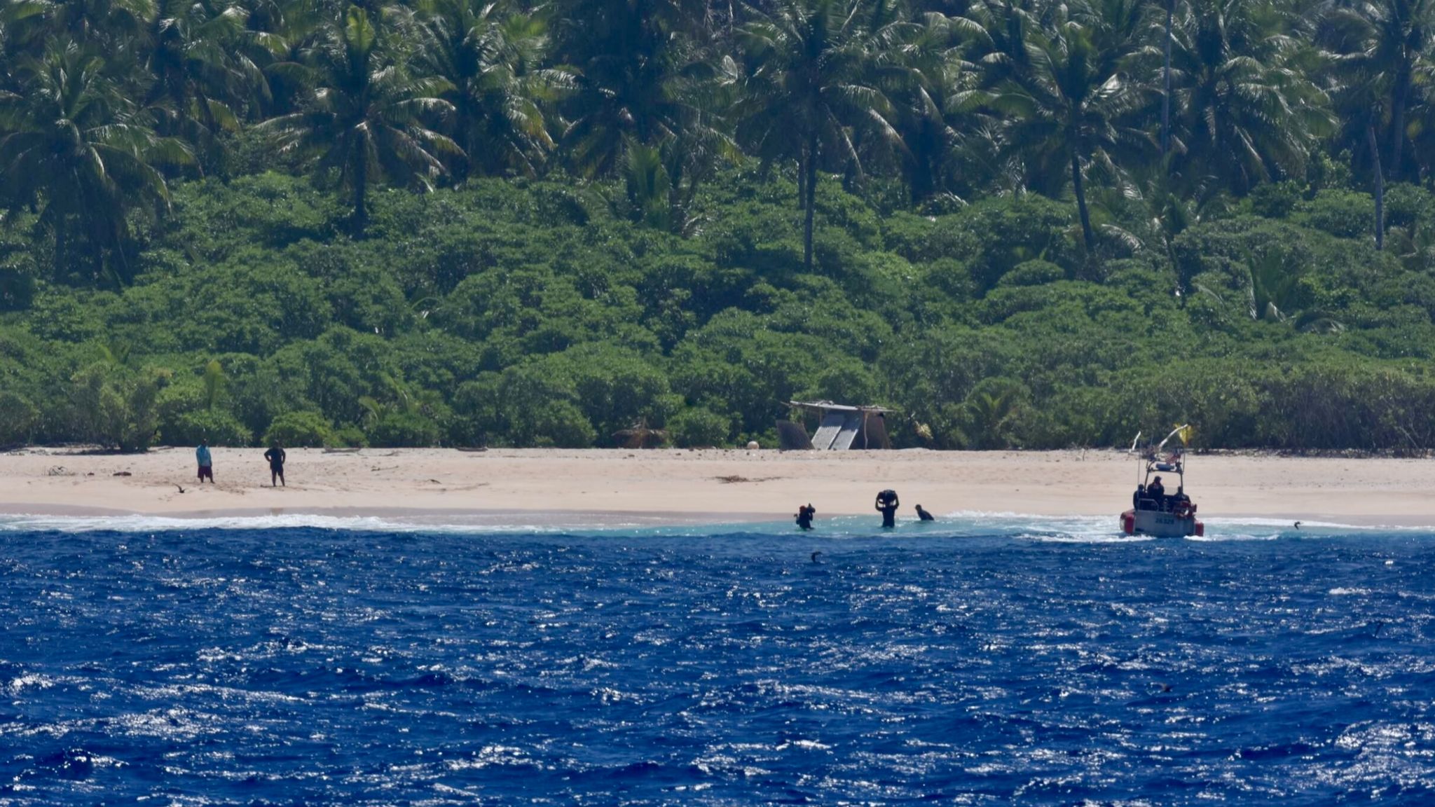 Stranded sailors rescued from remote Pacific island after spelling ...