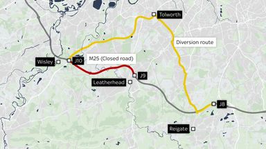 M25 closure: Everything you need to know ahead of motorway closing in ...