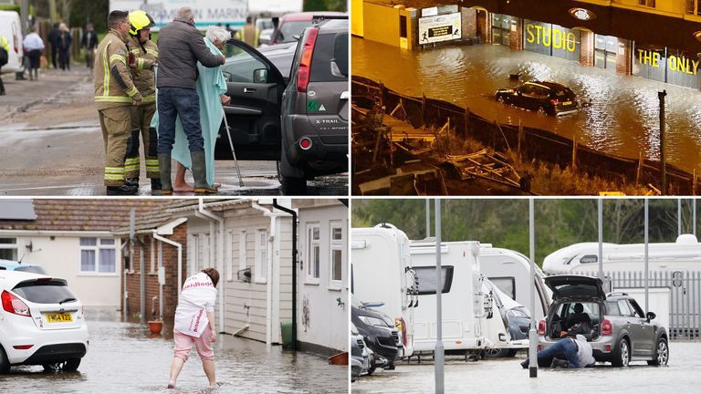 'Scary' West Sussex flooding: Rescuers warn public to 'get to high ...
