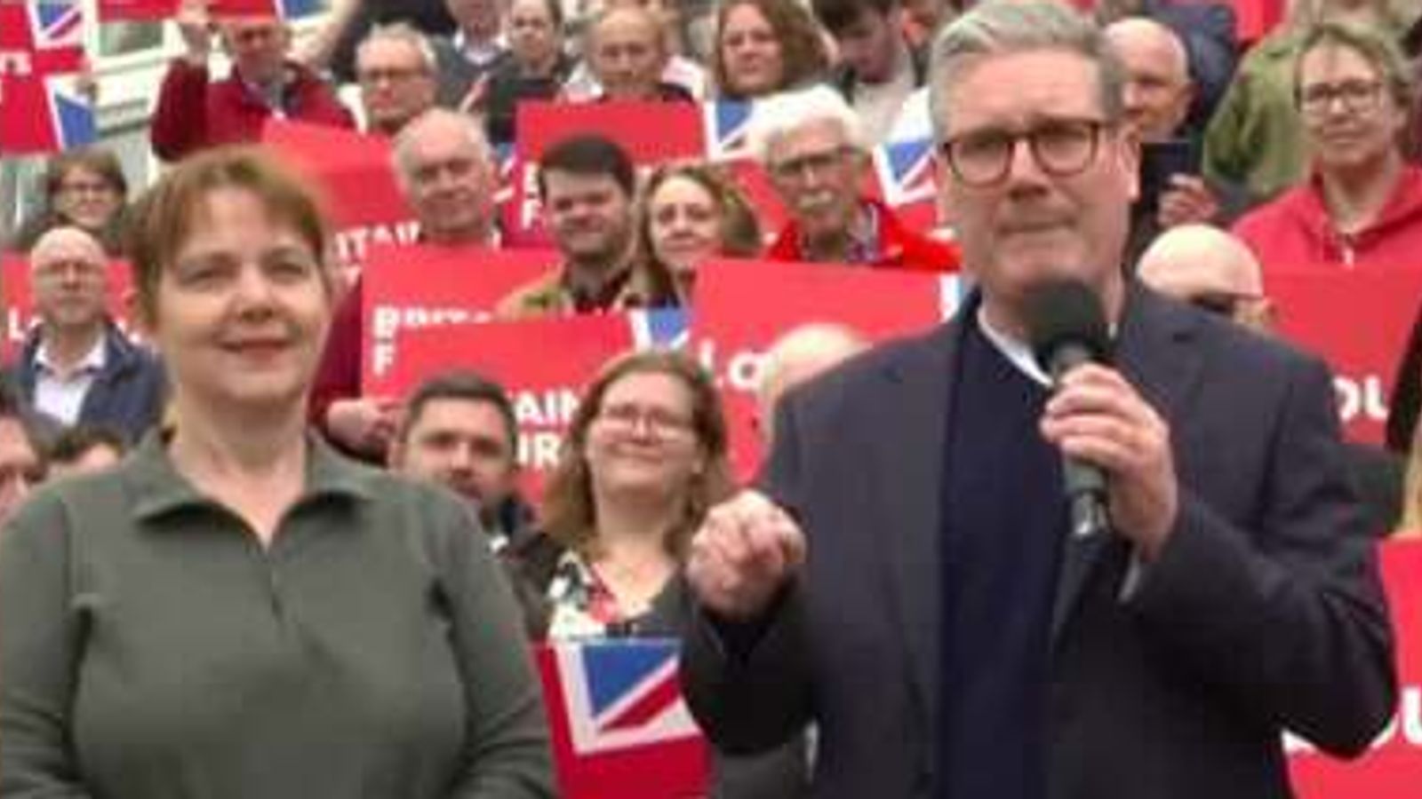 Labour leader Sir Keir Starmer speaks at East Midlands victory rally ...