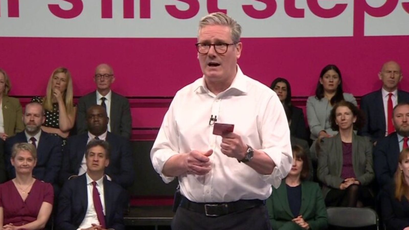 Kair Starmer unveils Labour's 'plan to change the country' | Politics ...