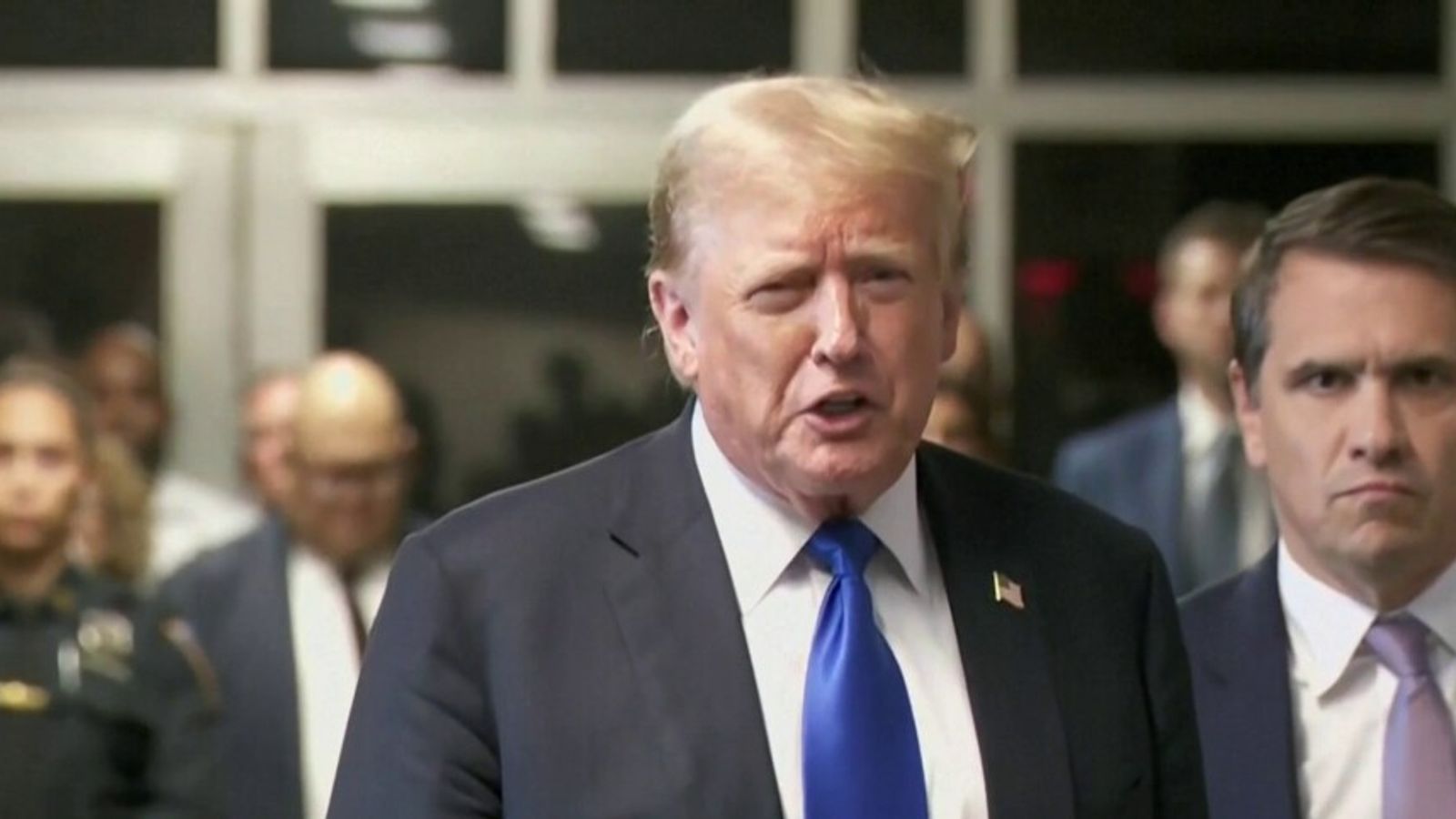 'I'm a very innocent man,' Donald Trump says after being found guilty ...