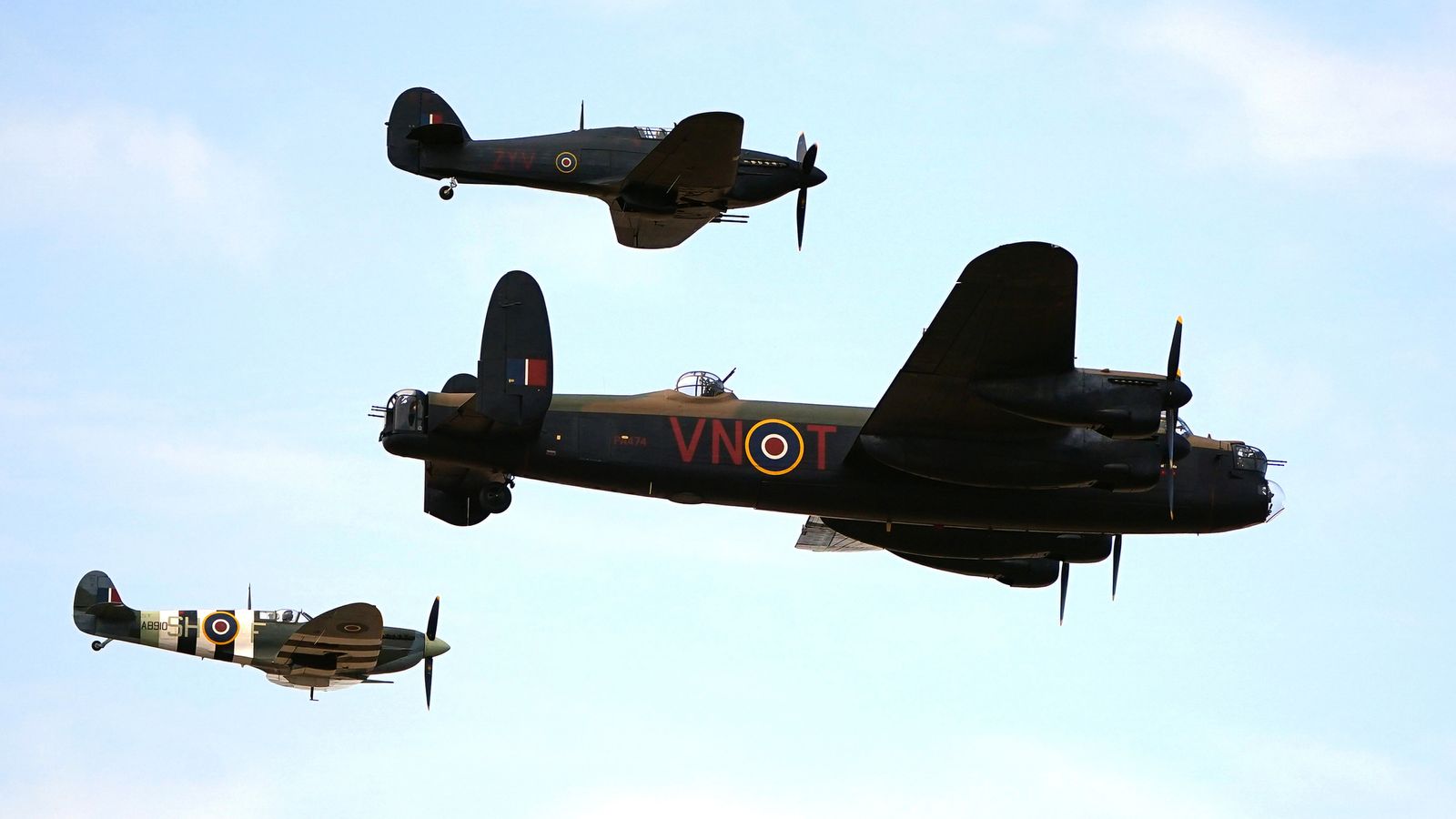 Battle of Britain Memorial Flight 'temporarily paused' after death of ...