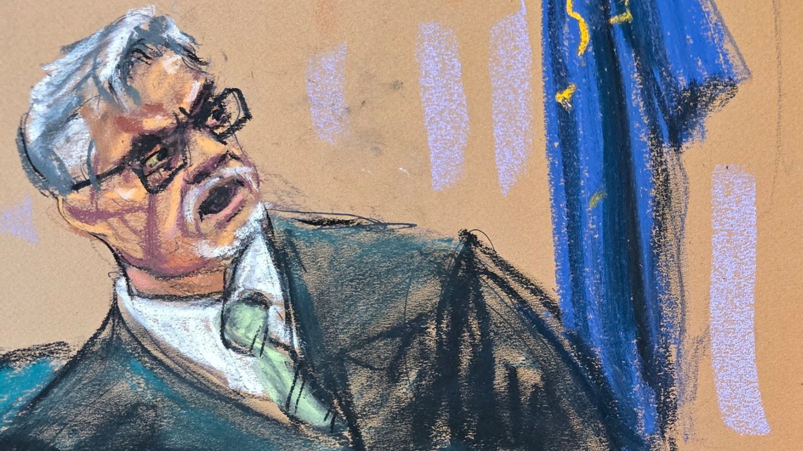 Donald Trump trial judge Juan Merchan scolds defence witness for giving ...