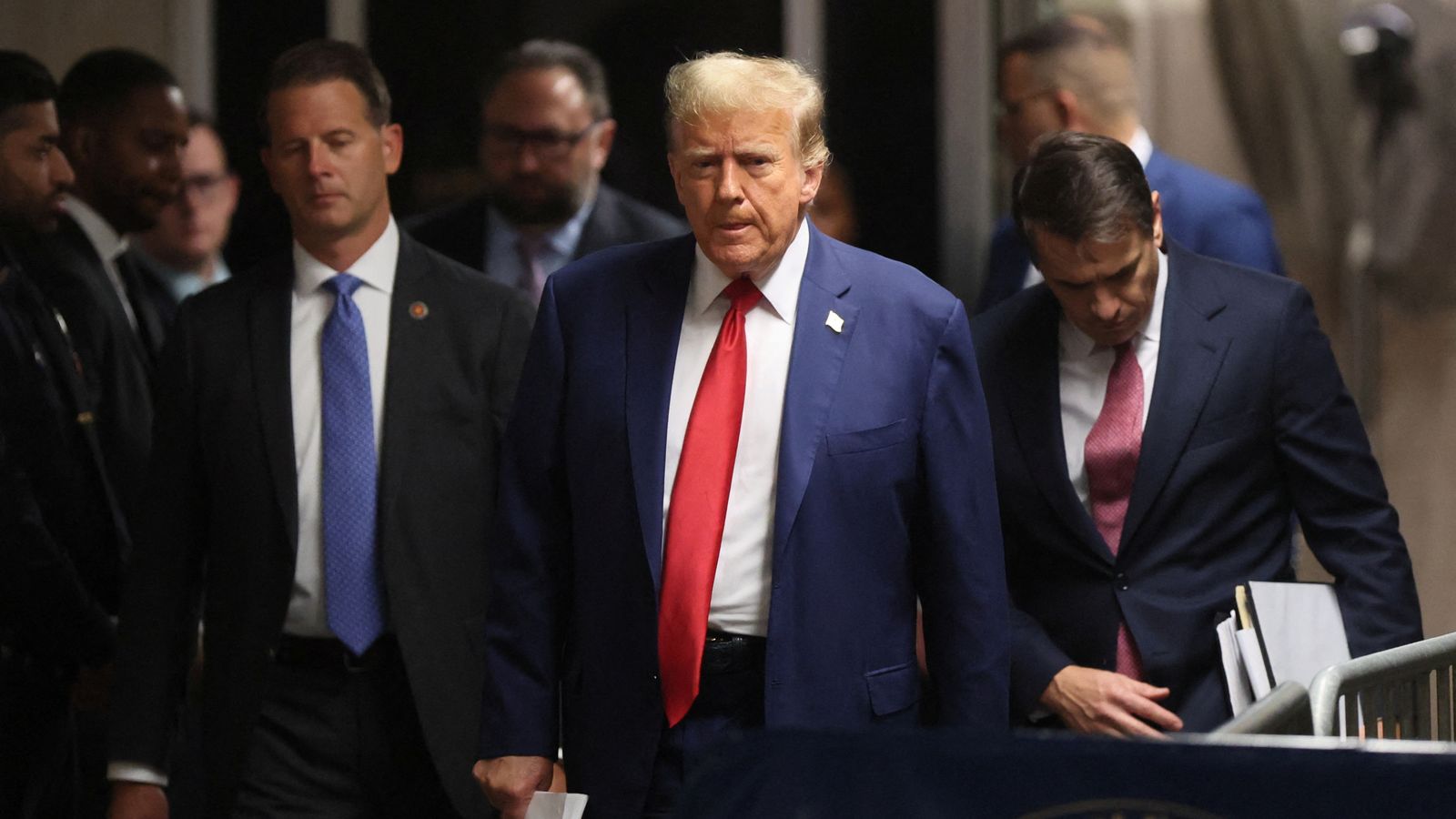 Trump trial latest: Judge threatens former president with jail if he ...