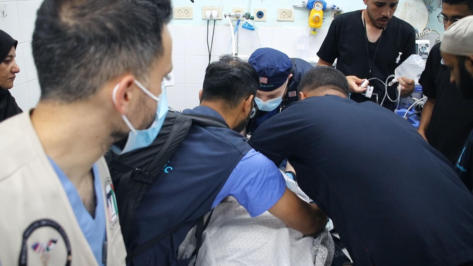 Ex-NHS doctor stuck in Gaza during hospital placement says family are ...