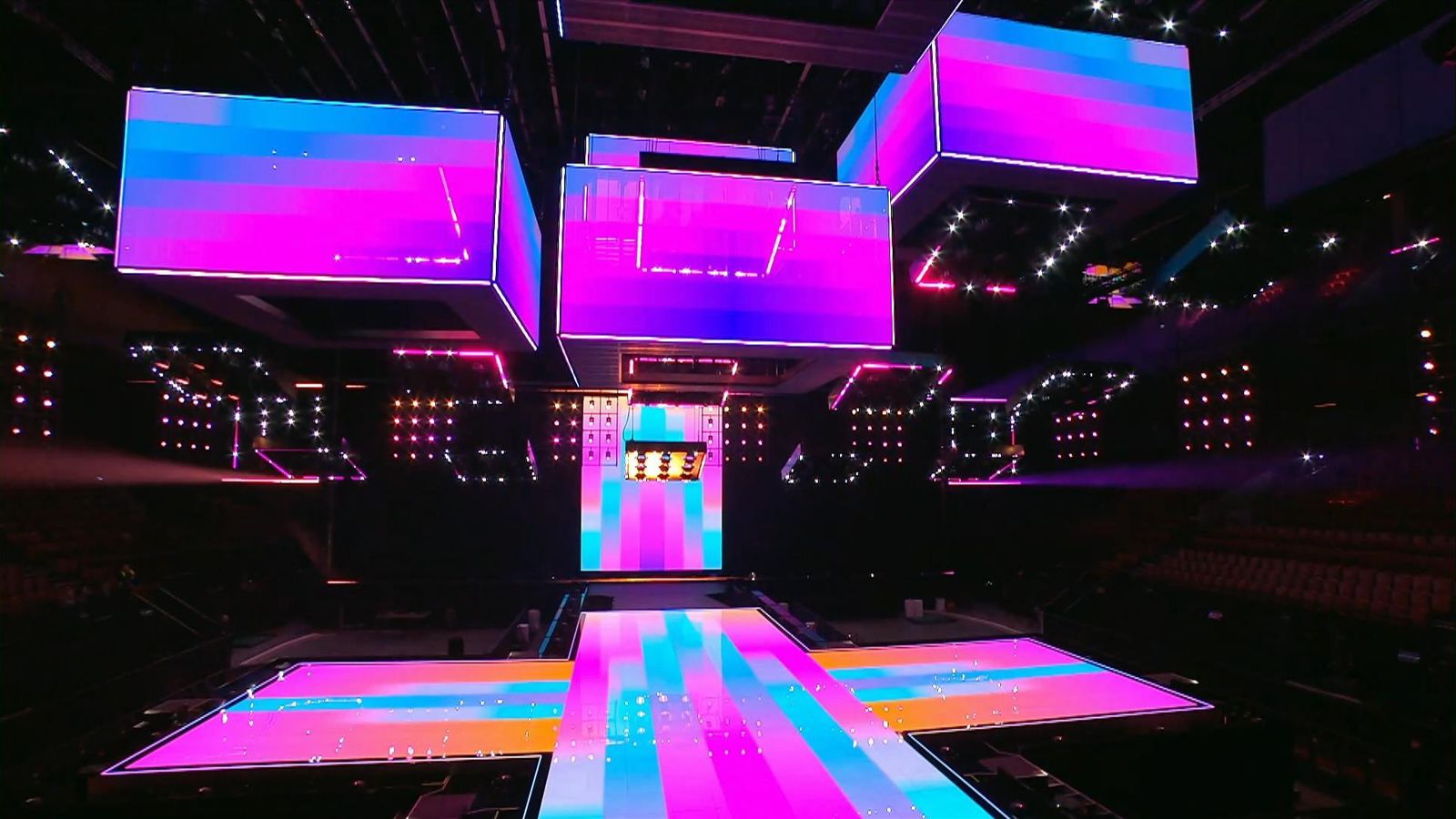 The stage design for the 2024 Eurovision Song Contest has been unveiled ...