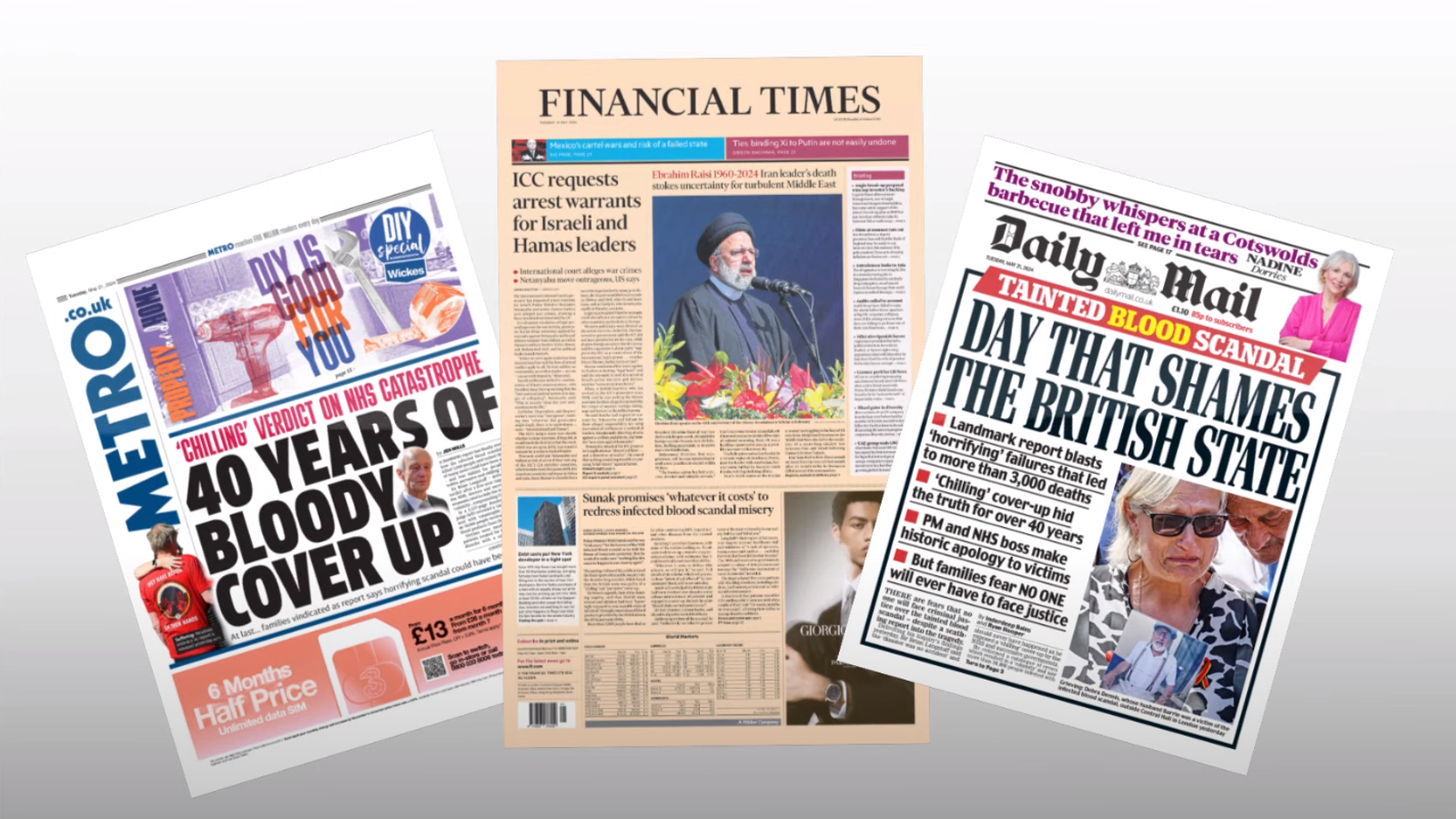 Tuesday's national newspaper front pages | UK News | Sky News