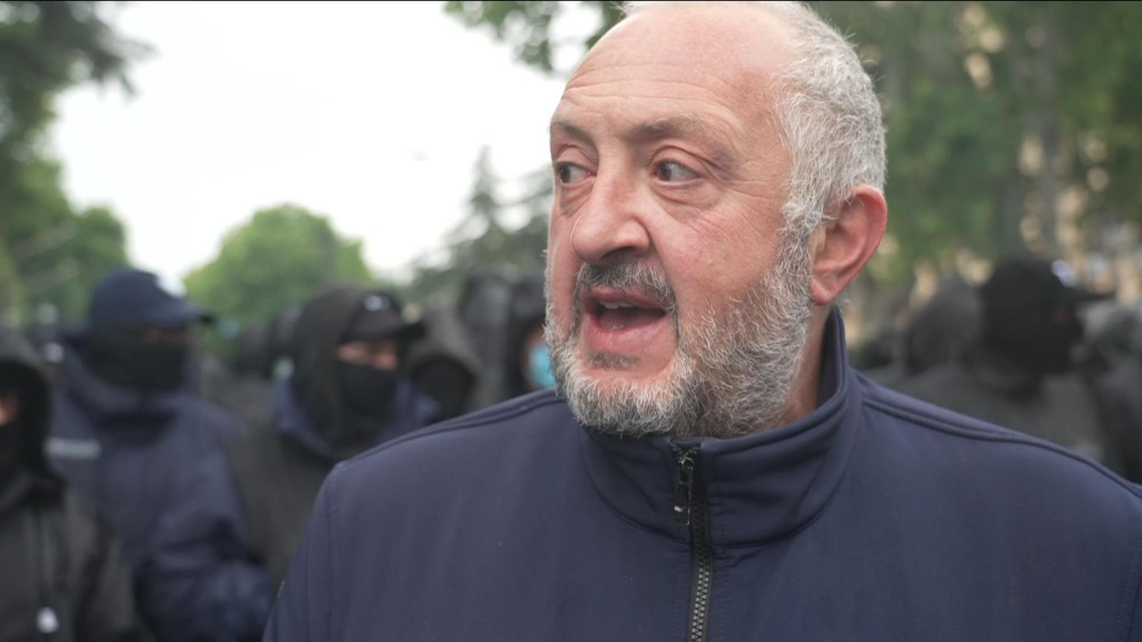 Georgia: 'We will not let them prevail', says former Georgian president ...