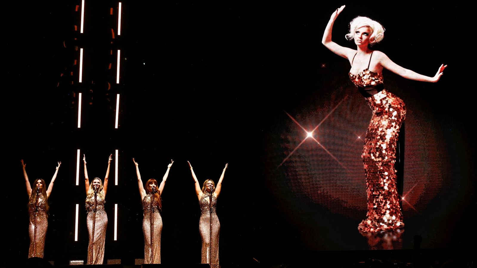 Girls Aloud kick off reunion tour dedicated to late bandmate Sarah ...