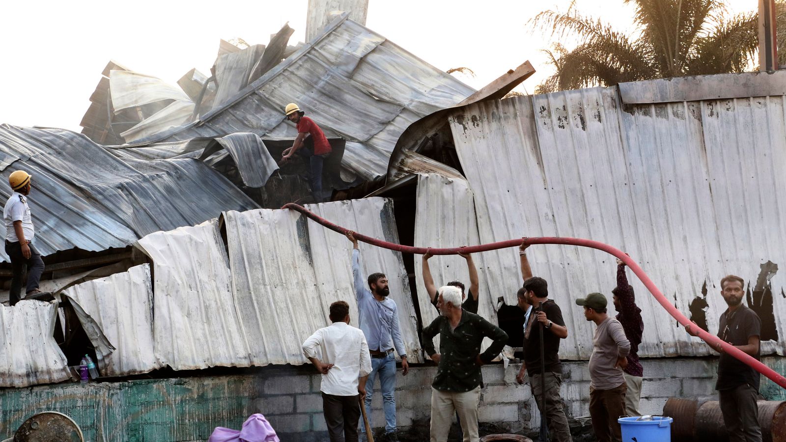 Fire breaks out at amusement park in India, killing at least 27 people ...