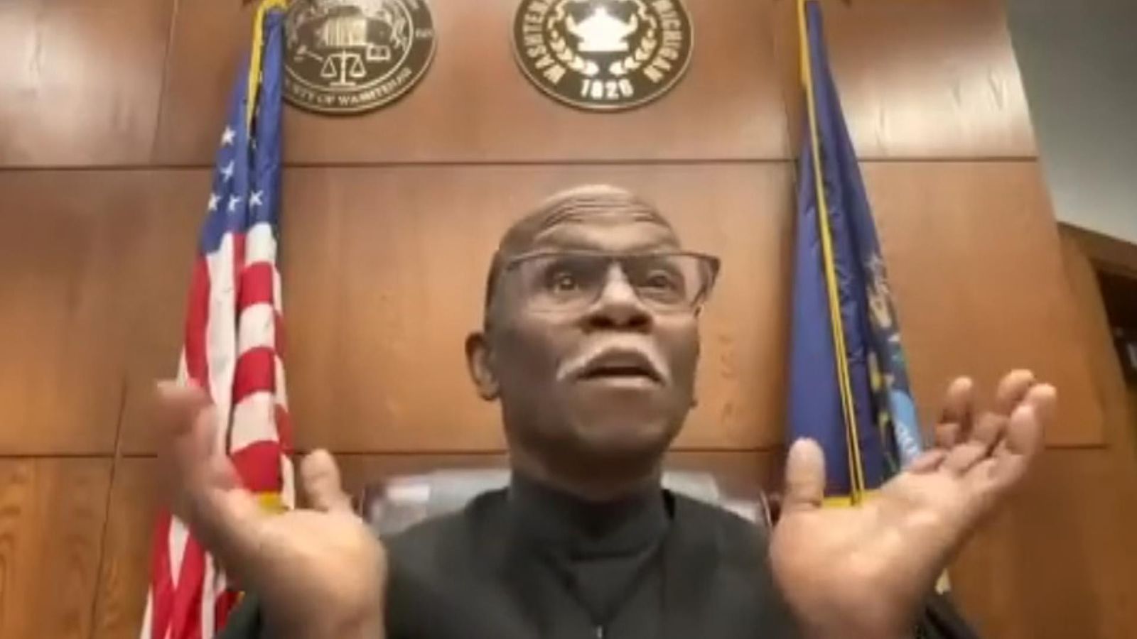 US: Suspended driver shocks judge by joining Michigan court Zoom call ...