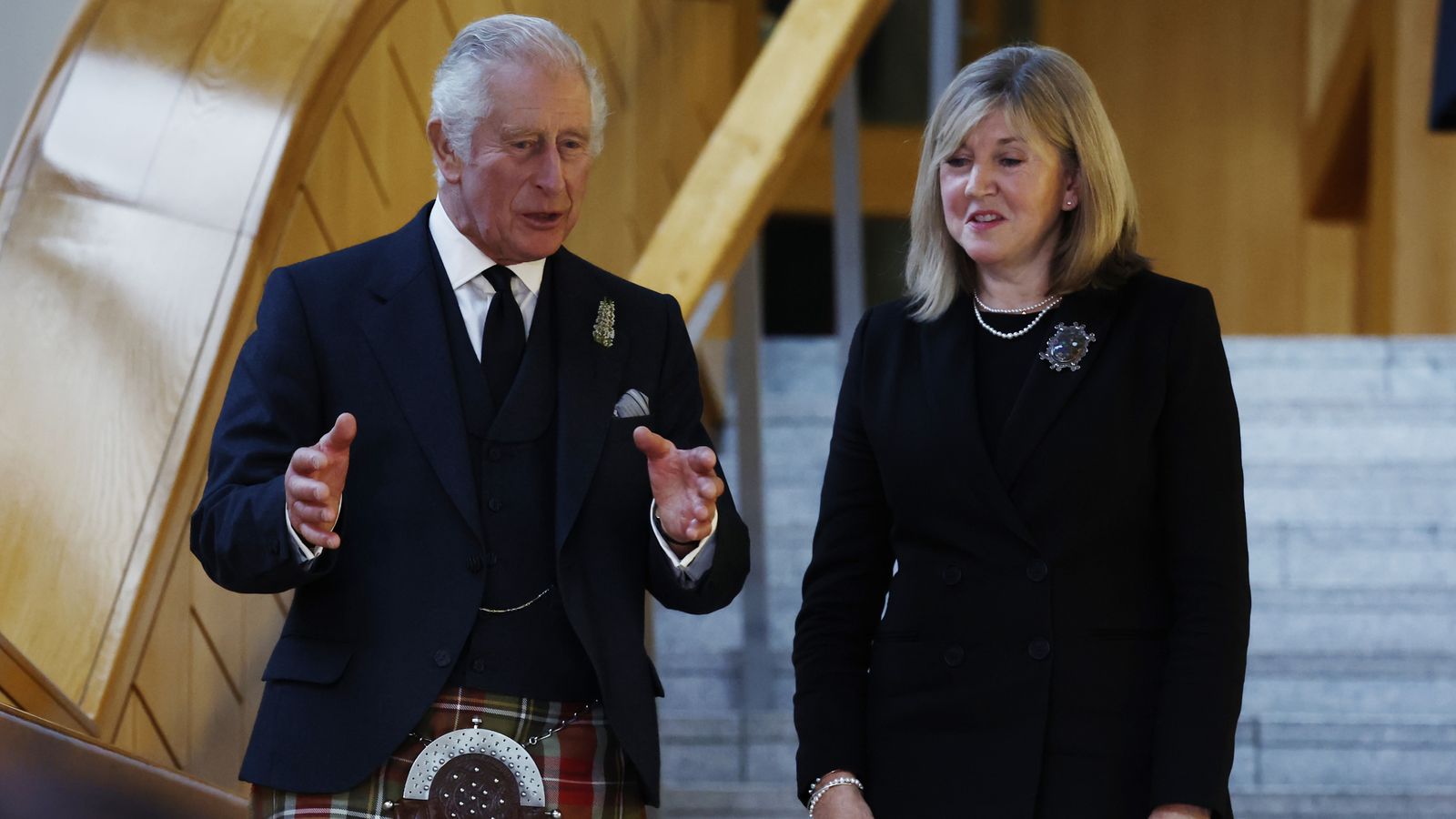 The 25th anniversary of the Scottish parliament | UK News | Sky News